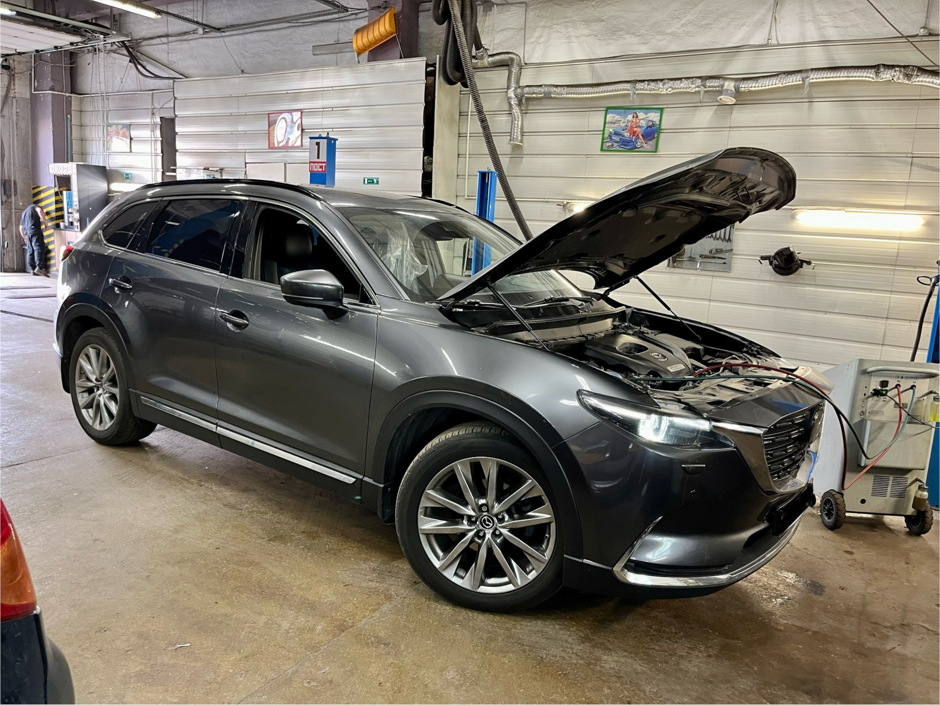 Кондей не do it. Ремонт радиатора кондиционера. — Mazda CX-9 (2G), 2,5 ...