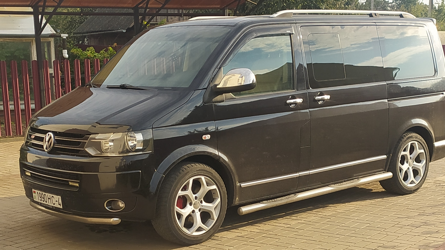 Volkswagen Multivan (T5) 2.0 дизельный 2010 | Black Highline на DRIVE2
