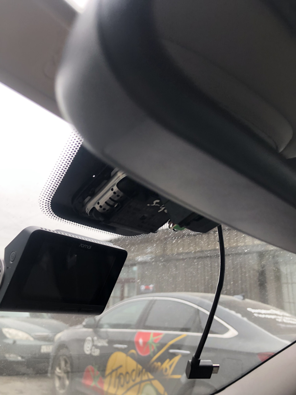 #21_Установка ДД + Замена лобового стекла — Volvo C30, 2,4 л, 2008 года ...