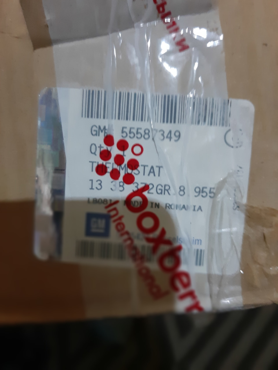 55587349 Термостат GM | Запчасти на DRIVE2