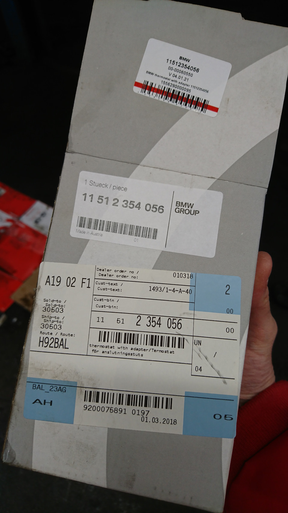 Замена термостата — BMW X5 (E53), 3 л, 2002 года | визит на сервис | DRIVE2