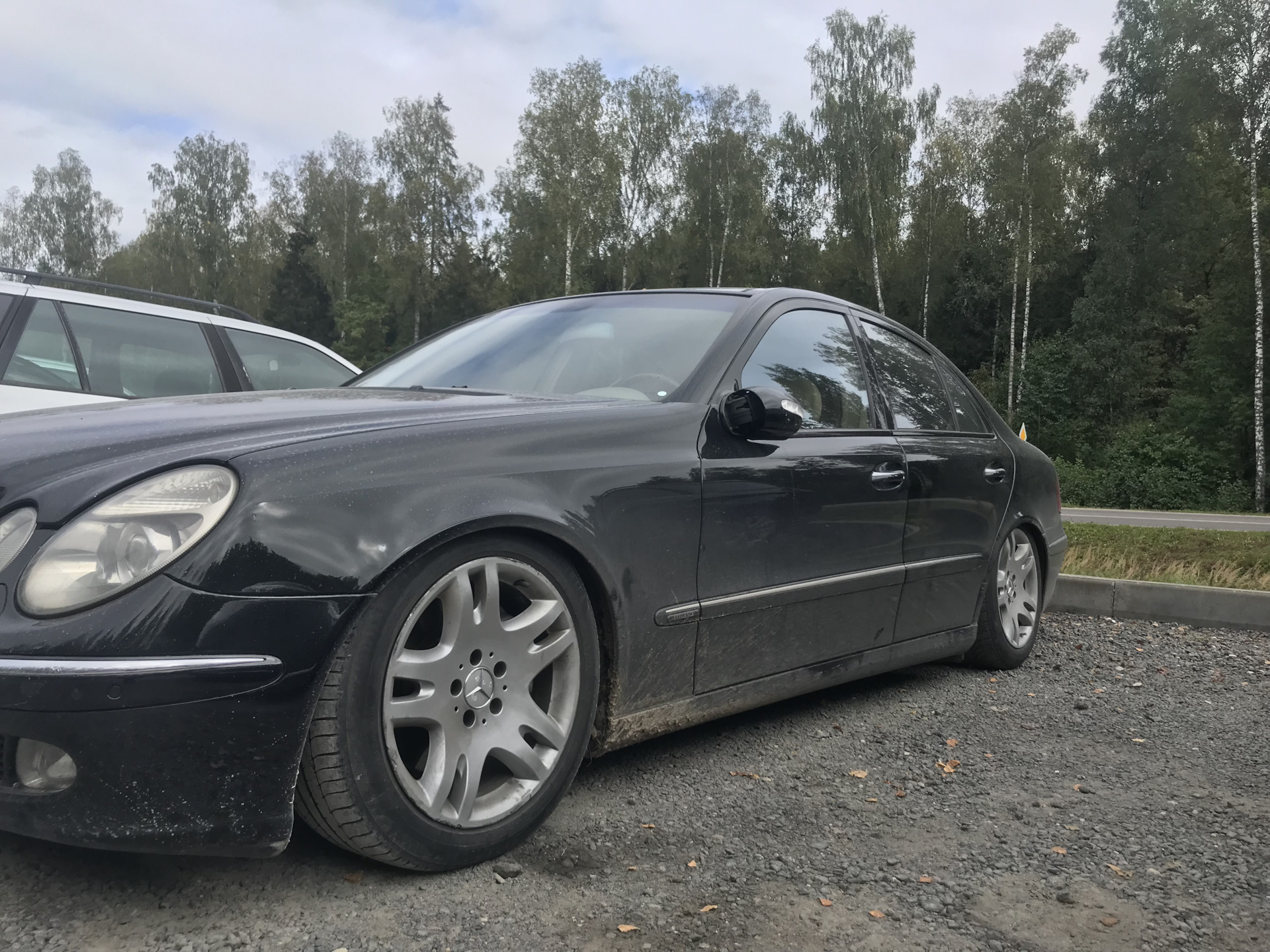Компрессор пневмы — Mercedes-Benz E-Class (W211), 4 л, 2004 года | поломка | DRIVE2