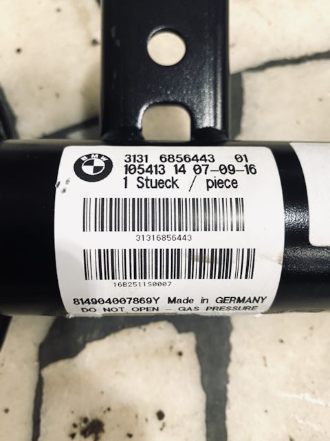 31316856443 Амортизационная стойка Л Пд BMW | Запчасти на DRIVE2