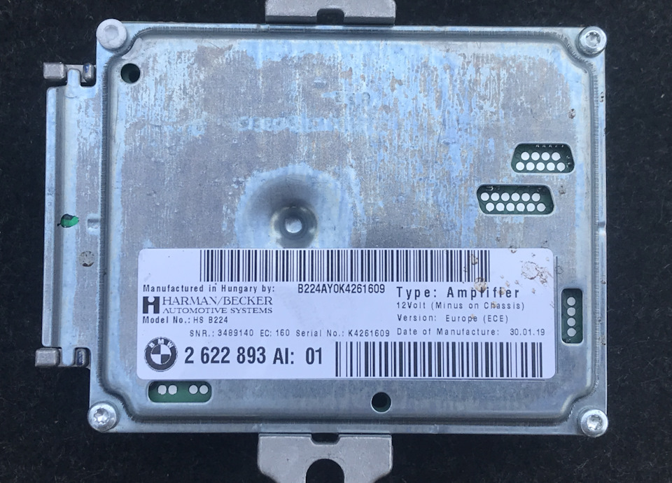 #55 ASD — опция без опции +0,4кг — BMW 1 series (F20), 2 л, 2011 года ...