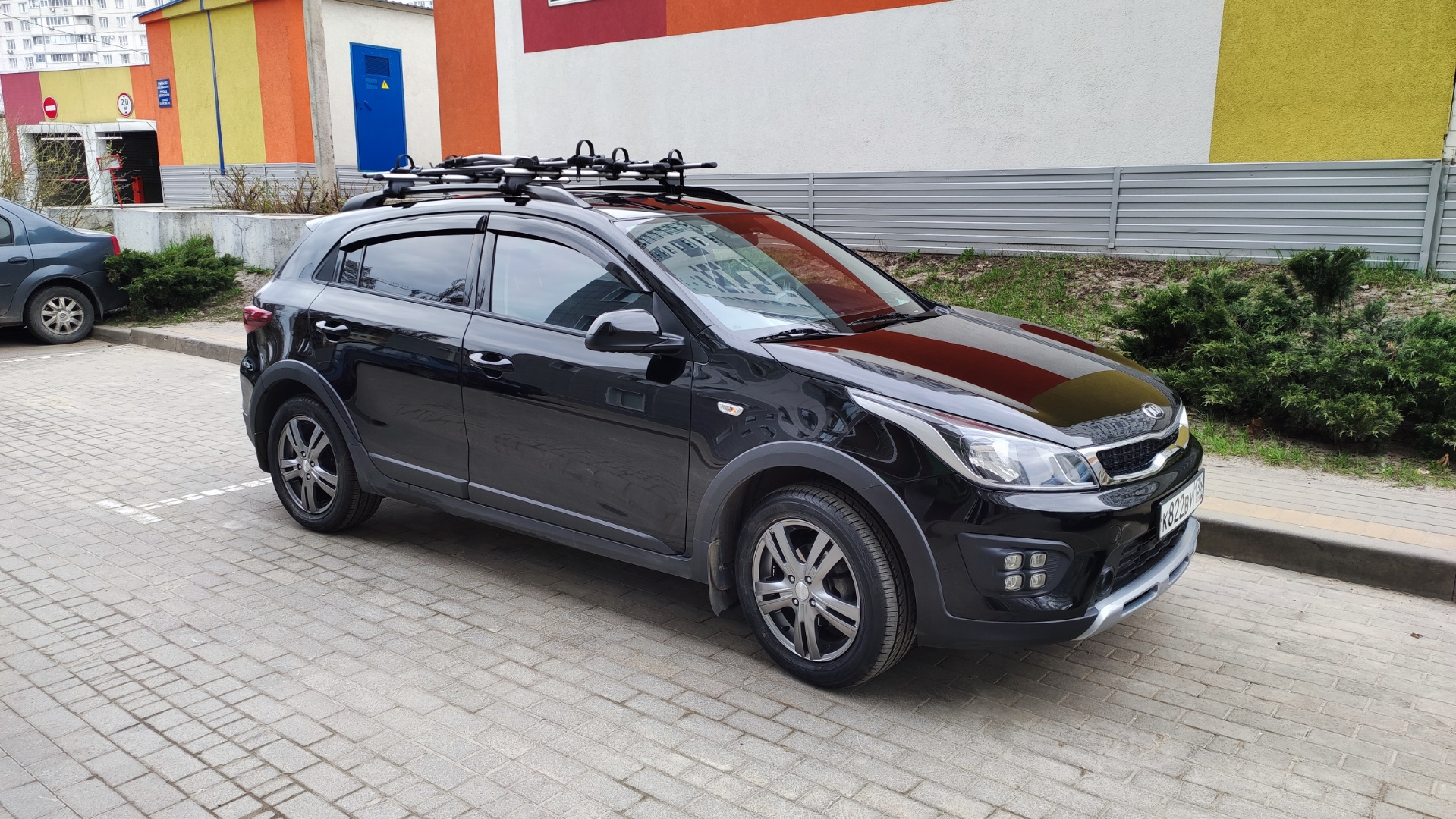 26. Весна, новые тапки в Бой! — KIA Rio X-Line, 1,6 л, 2019 года | колёсные диски | DRIVE2