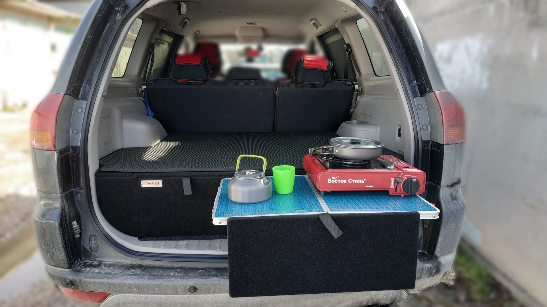 Органайзер-спальник Steward 4Х4 — Mitsubishi Pajero Sport (2G), 2,5 л ...