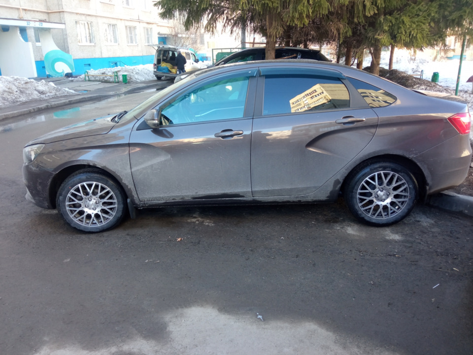 Замена летней резины — Lada Vesta (1G), 1,6 л, 2019 года | колёсные ...