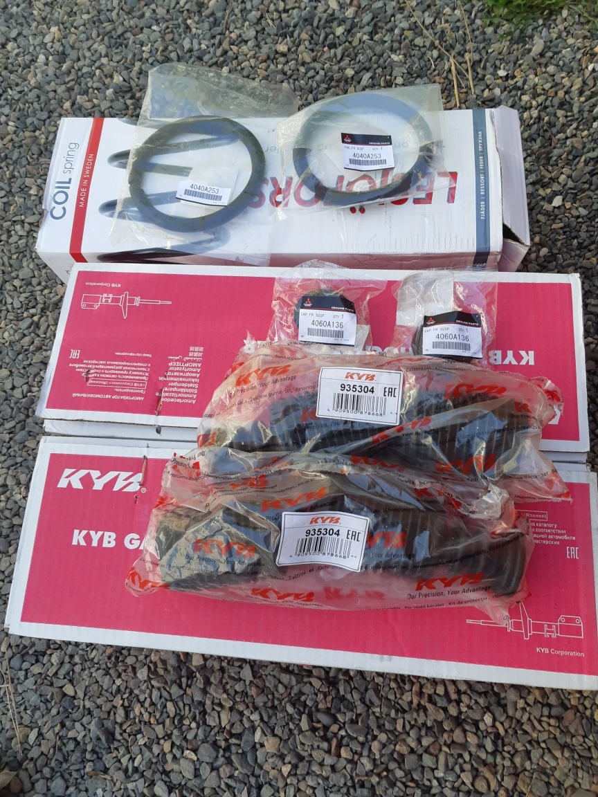 Ремонт подвески — Mitsubishi Outlander XL, 2,4 л, 2011 года | своими ...