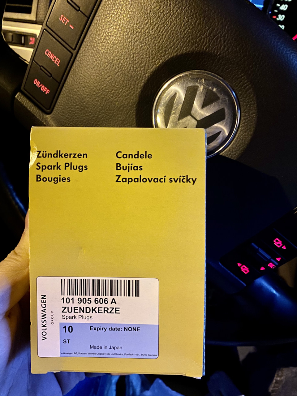 101905606A Свеча зажигания LongLife VAG | Запчасти на DRIVE2