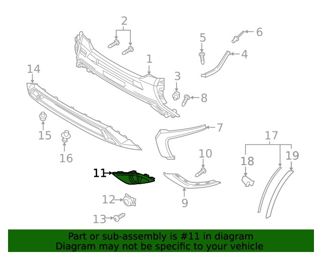 6400J446 НАКЛАДКА ПЕРЕДНЕГО БАМПЕРА ПРАВАЯ Mitsubishi | Запчасти на DRIVE2