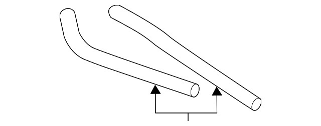 2922A608 Шланг радиатора раздаточной коробки Mitsubishi | Запчасти на ...