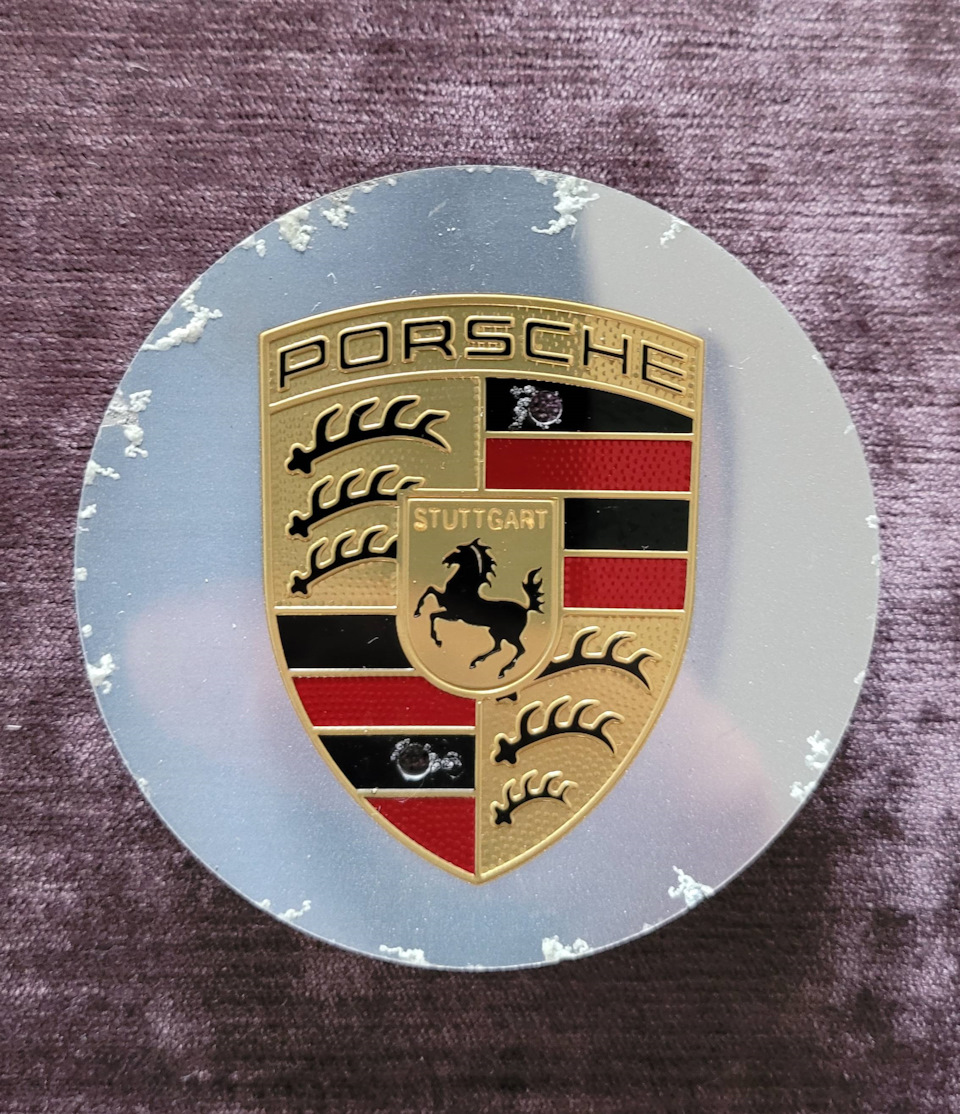 Декоративная крышка диска — Porsche Cayenne (2G) 958, 3 л, 2015 года ...