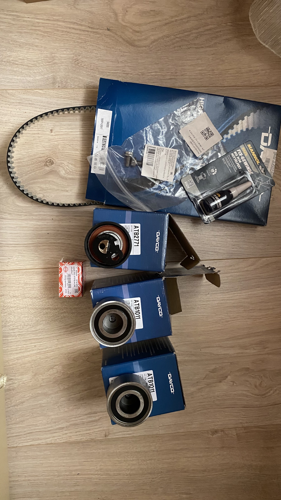 ATB1011 Ролик приводного ремня Citroen C6 2.7HDI 09/05- DAYCO ...