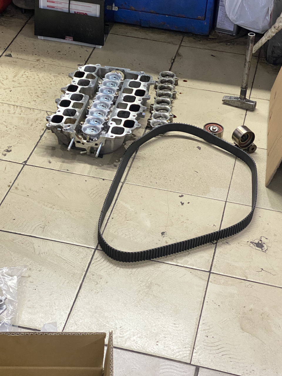 Вихревая заслонка и свечи Lexus GS430 — Lexus GS (S190), 4,3 л, 2006 ...