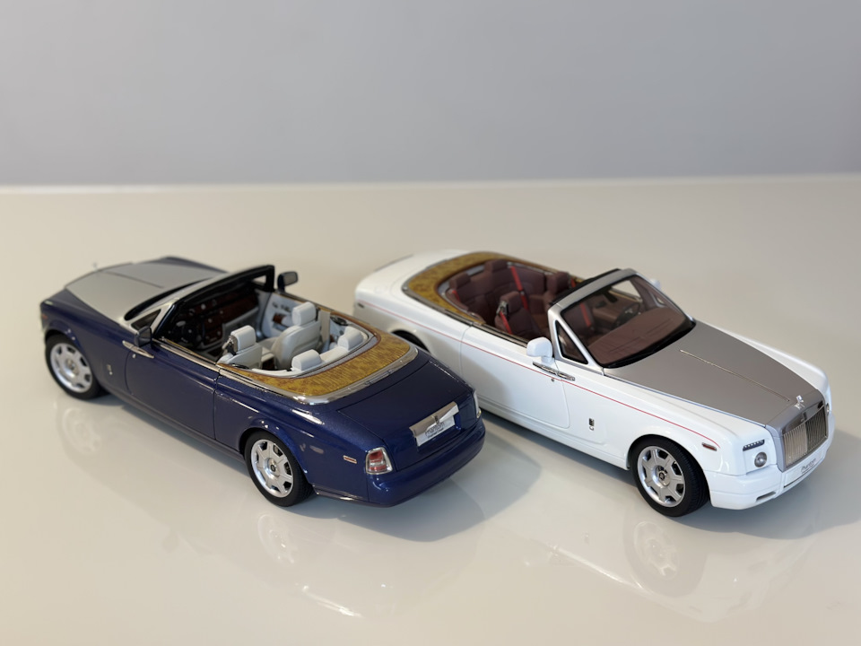 Rolls Royce Phantom Drophead Coupe 2008 (x2) 1/18, Kyosho — Сообщество ...