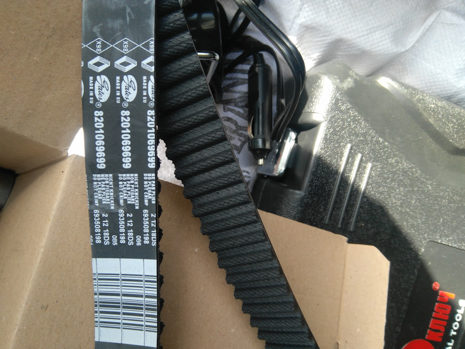 Комплект грм оригинал? — Renault Megane II, 1,6 л, 2018 года | запчасти ...