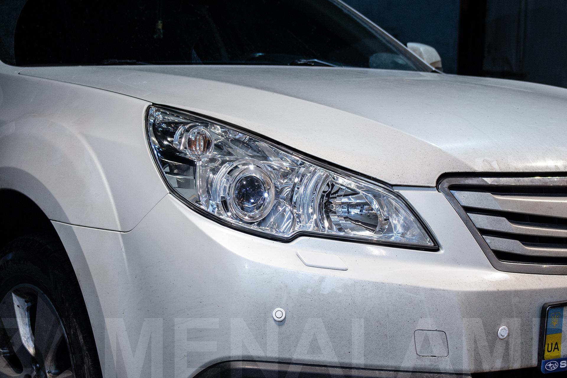 SUBARU OUTBACK B14 замена штатных линз на Hella F1 — ZAMENALAMP на DRIVE2