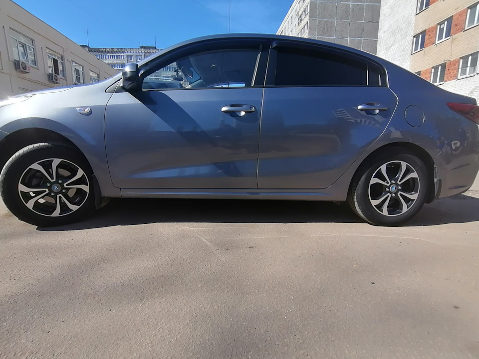 Теплый денек — KIA Rio (4G), 1,6 л, 2018 года | другое | DRIVE2