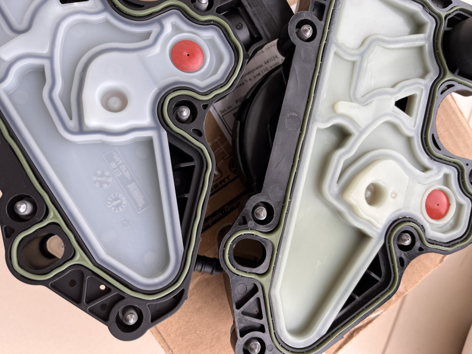 Маслоотделитель 06K 103 495 BL и manual как отличать оригинал — Audi Q5 ...