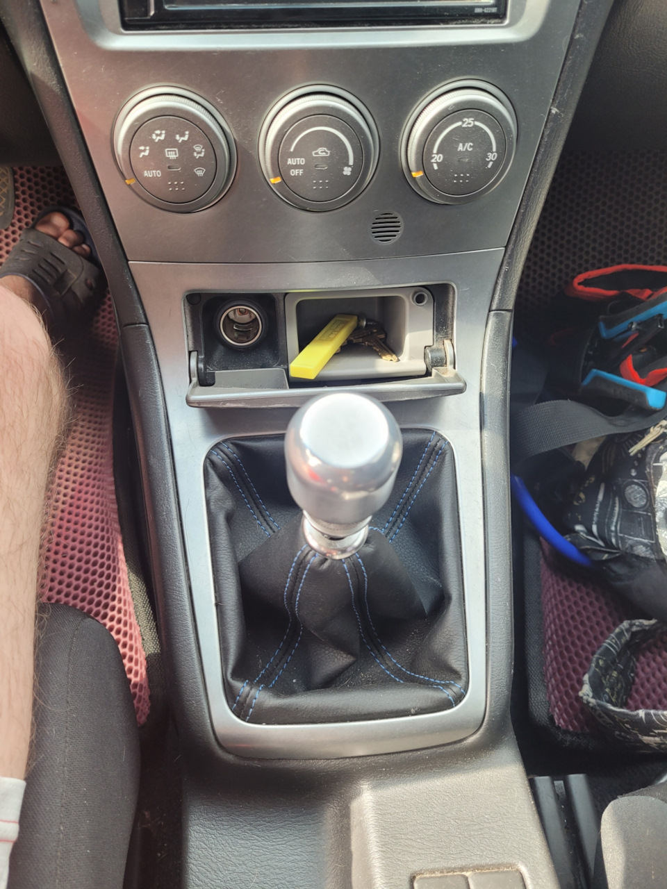 Установка видеорегистратора — Subaru Impreza WRX (GD/GG), 2 л, 2007 ...