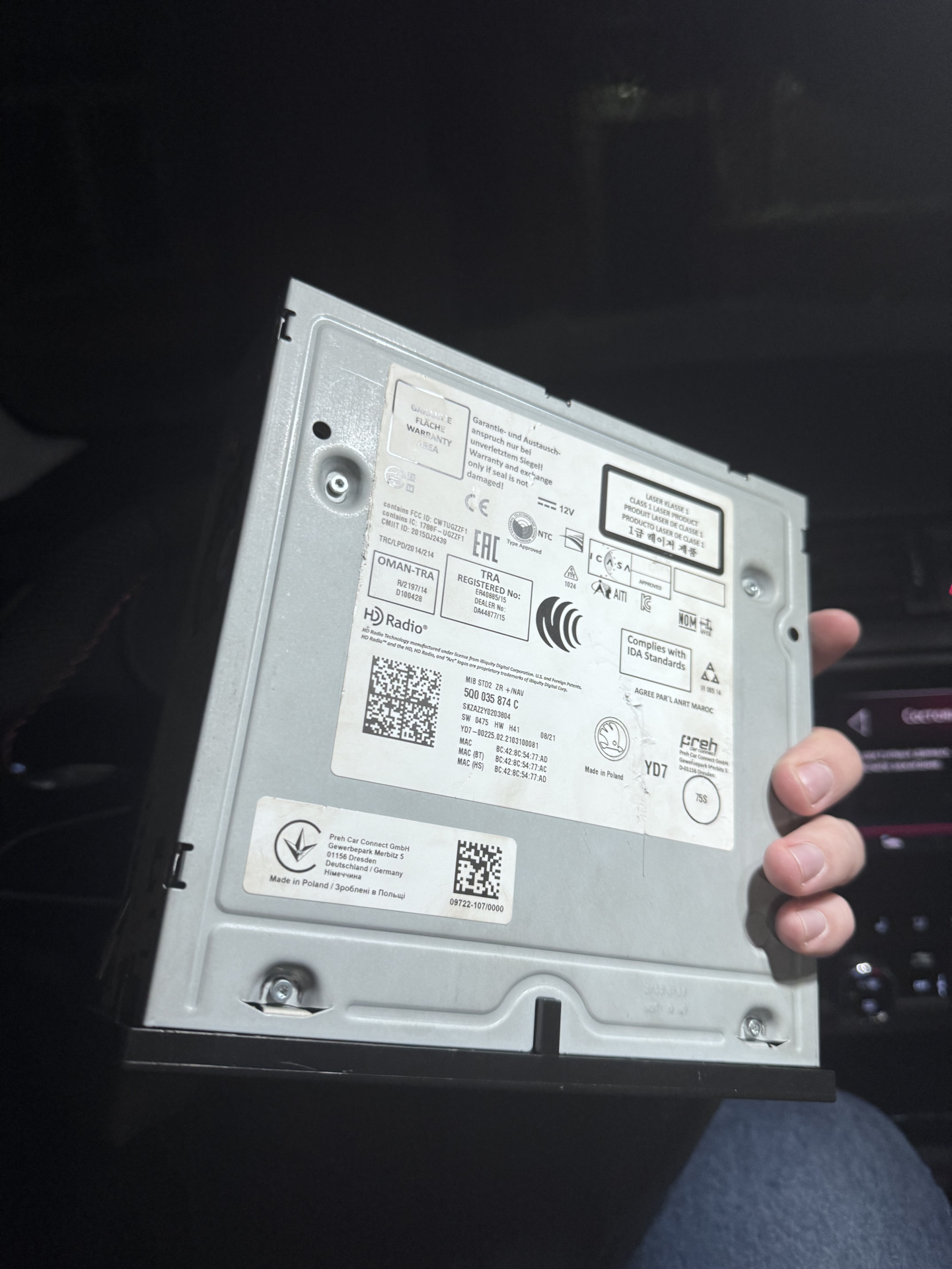 Amundsen mib 2,5 блок / теперь на навигациях — Skoda Octavia A7 Mk3, 1,8 л, 2019 года | тюнинг ...