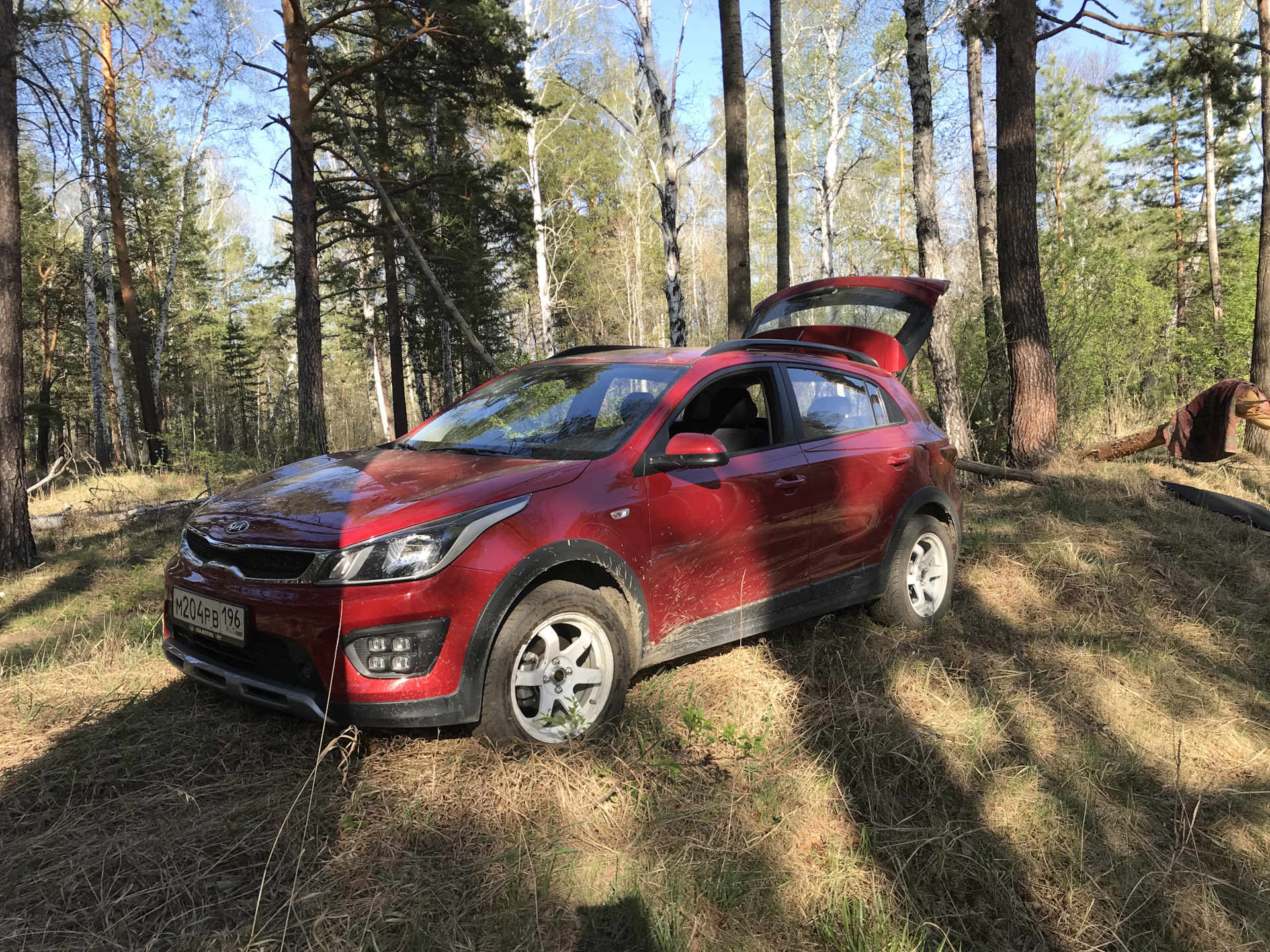 #9 Off-road — KIA Rio X-Line, 1,6 л, 2019 года | покатушки | DRIVE2