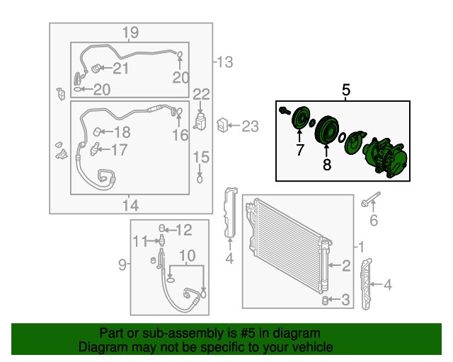 977013V110 КОМПРЕССОР КОНДИЦИОНЕРА, ПОЛУГЕРМЕТИЧНЫЙ, МАКСИМАЛЬНО ...