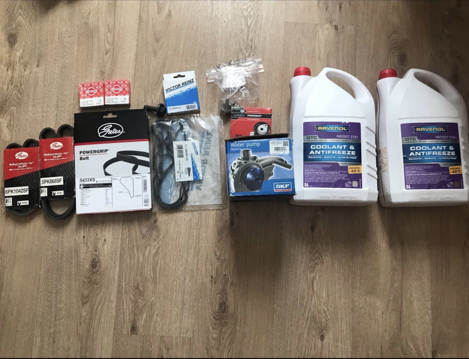 Замена ГРМ — Ford Focus II Sedan, 1,6 л, 2007 года | плановое ТО | DRIVE2