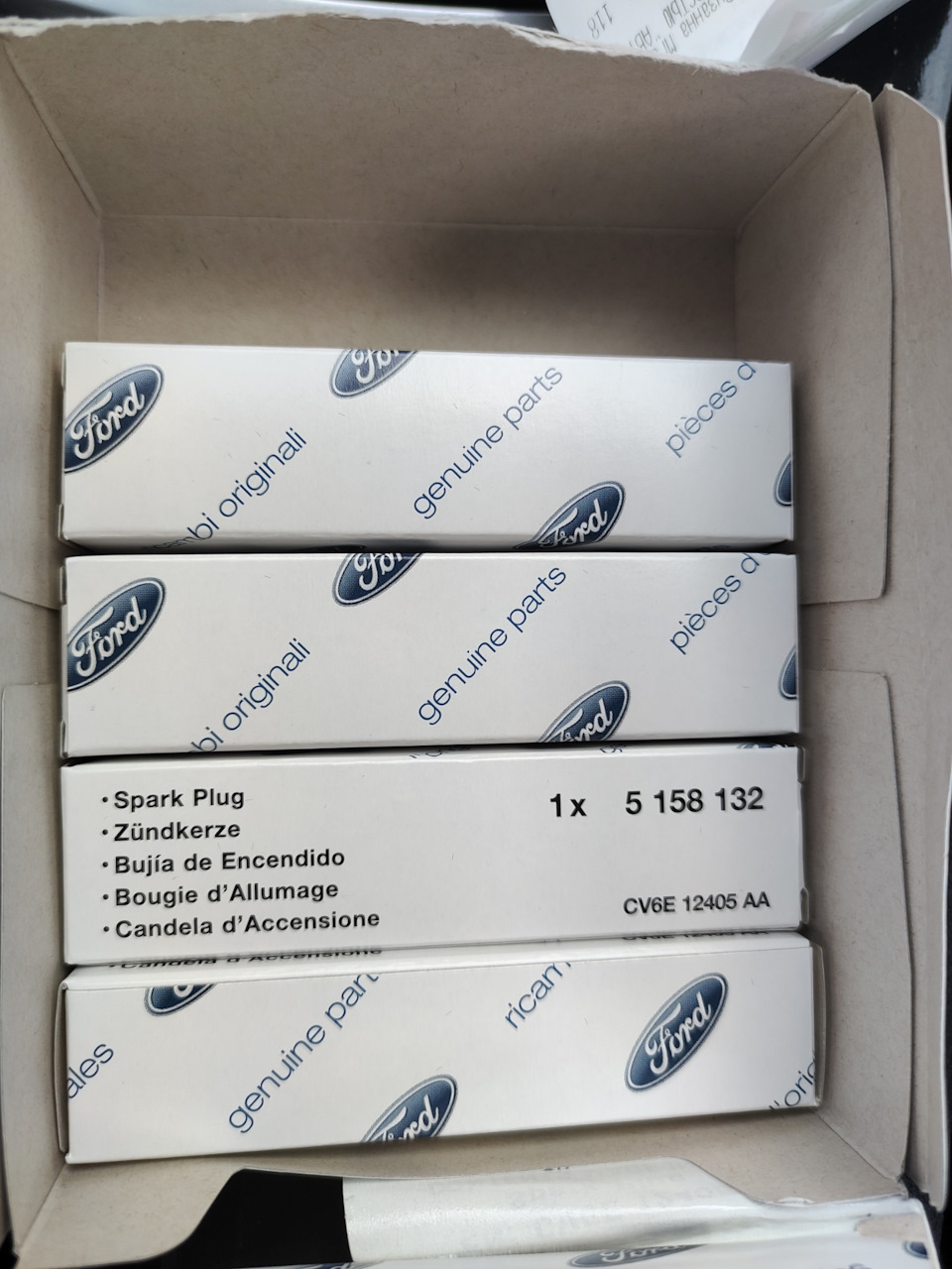 5158132 Свеча зажигания / 2,0/2,3/2,5 Duratec/Dohc 07~ Ford | Запчасти ...