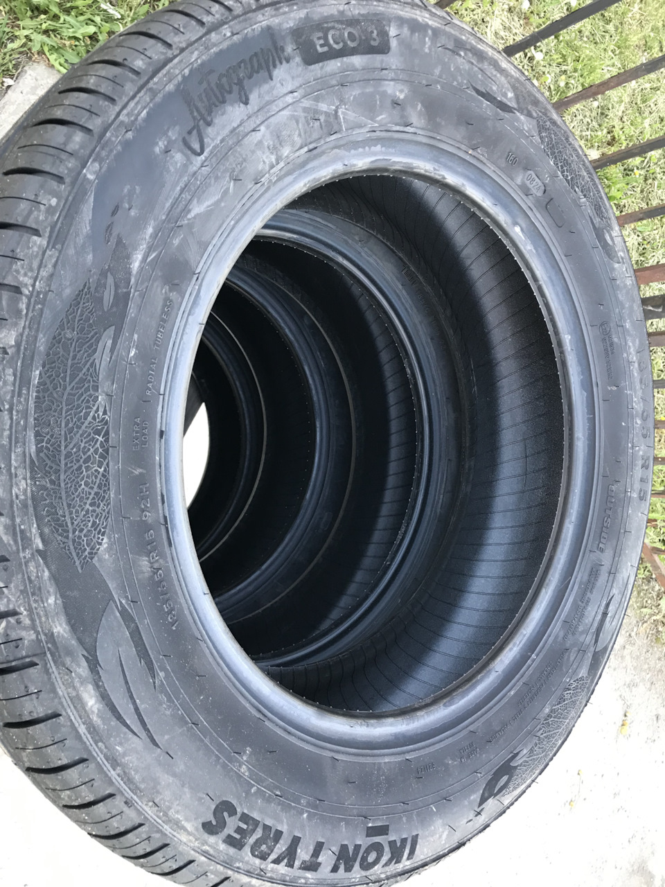 Новая летняя резина IKON TYRES Autograph ECO3, заводской брак или ...