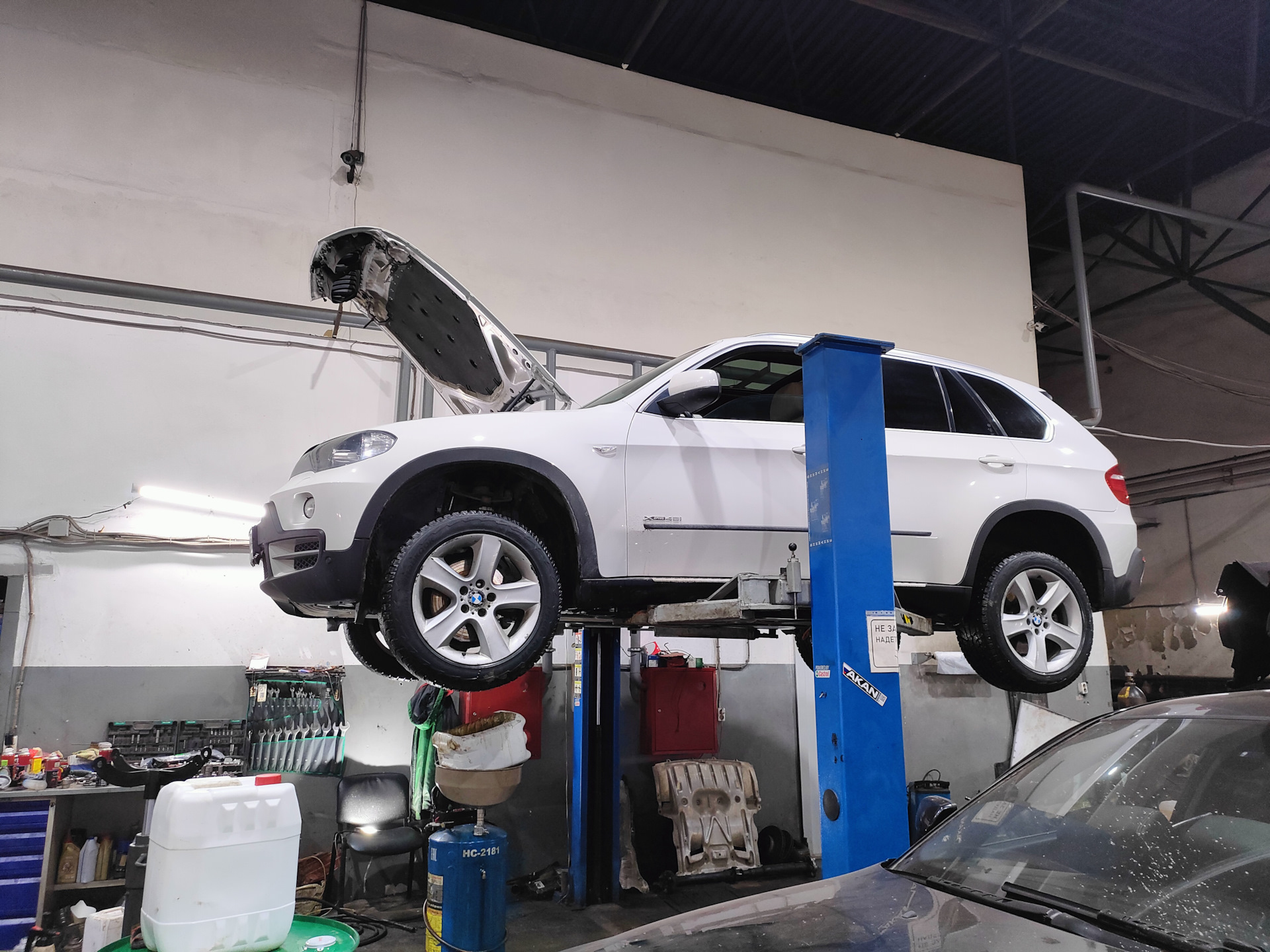 Первый осмотр в BMW Классик — BMW X5 (E70), 4,8 л, 2009 года | визит на сервис | DRIVE2