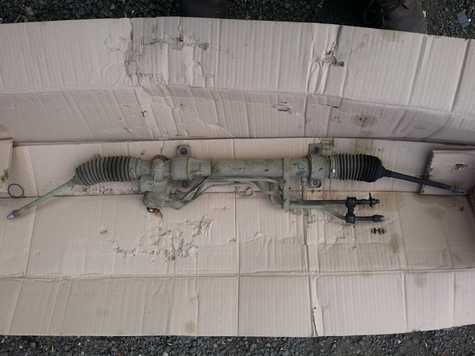 0K30B32110A РУЛЕВАЯ РЕЙКА В СБОРЕ, МЕТАЛЛ KIA HYUNDAI | Запчасти на DRIVE2