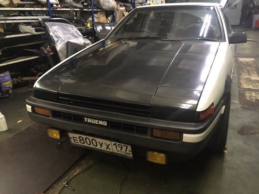 Карбонизация — Toyota Sprinter Trueno (85), 1,6 л, 1984 года | стайлинг ...
