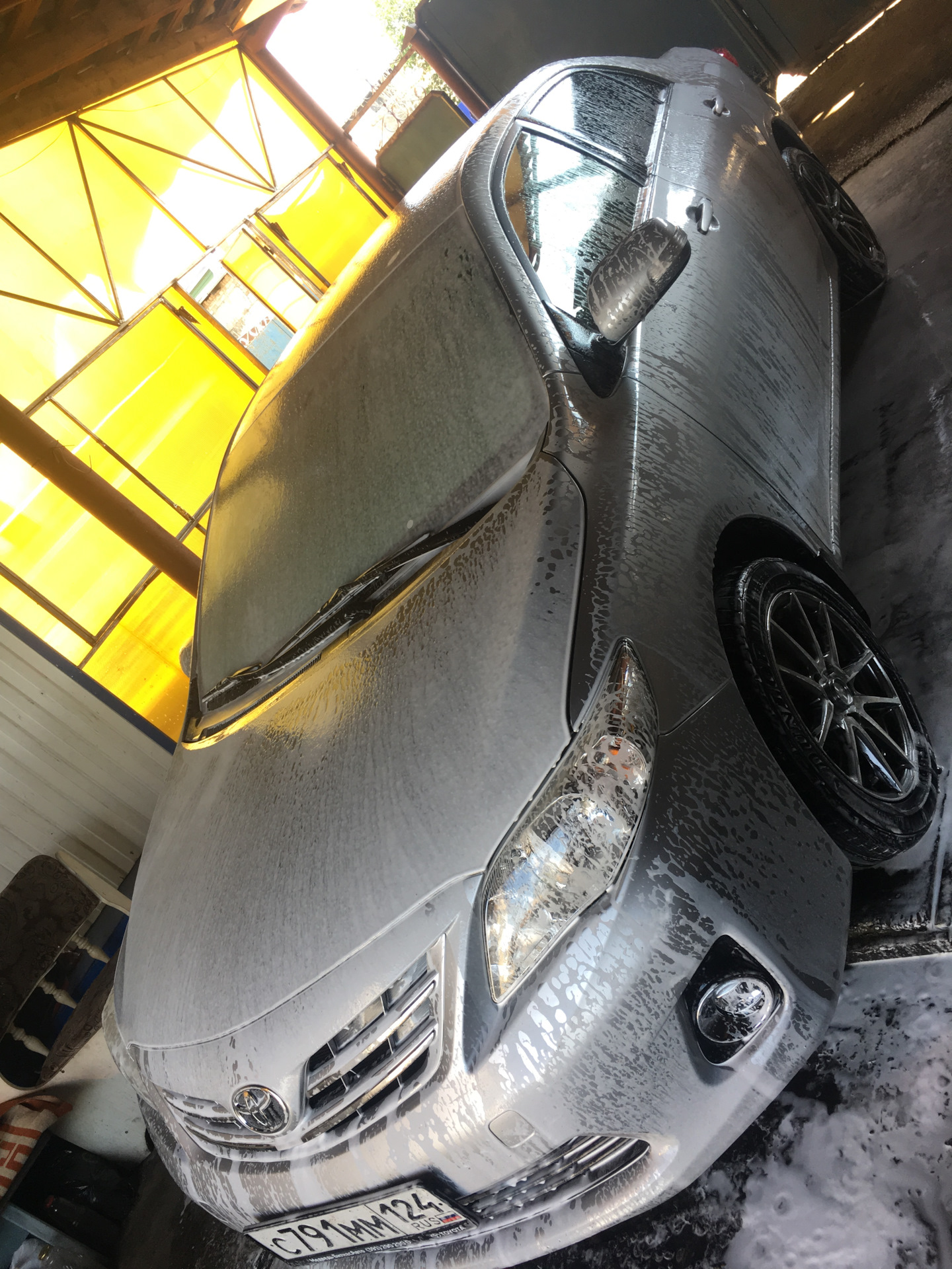 Замена ПТФ на LED ПТФ ОРИГИНАЛ TOYOTA — Toyota Corolla (140/150), 1,6 л ...