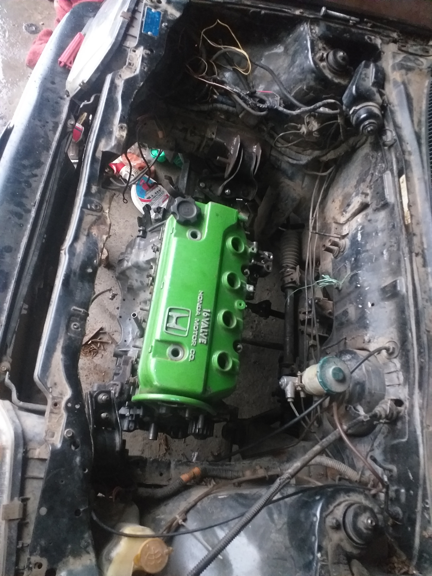 свап на d13b2 — Honda Civic Hatchback (3G), 1,3 л, 1985 года | другое ...