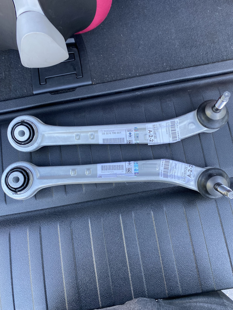 33326796001 Поп.рычаг подвески с рез.мет.шарниром Л BMW | Запчасти на ...