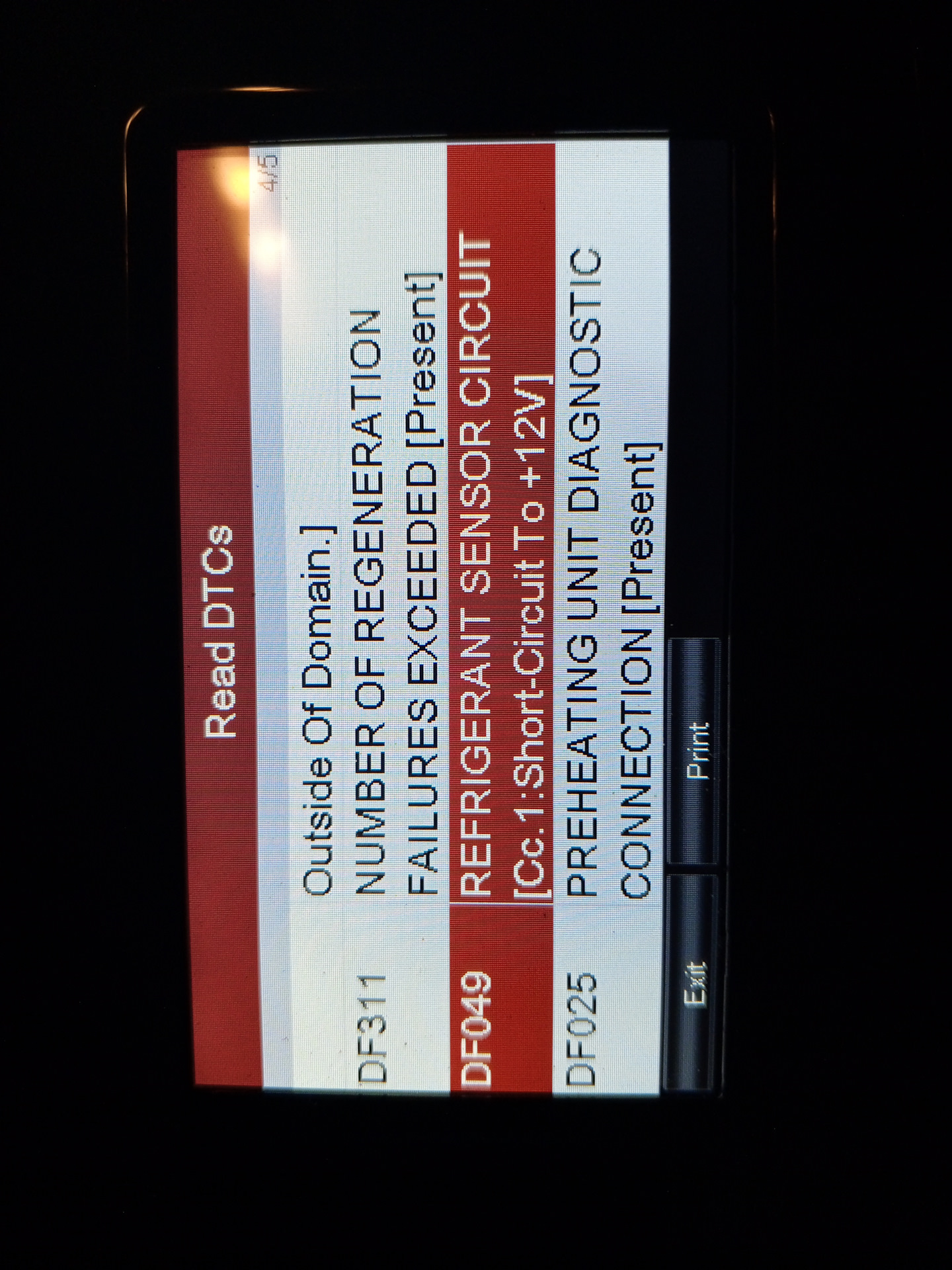 Ошибка DF049 — Renault Megane II, 1,9 л, 2006 года | электроника | DRIVE2