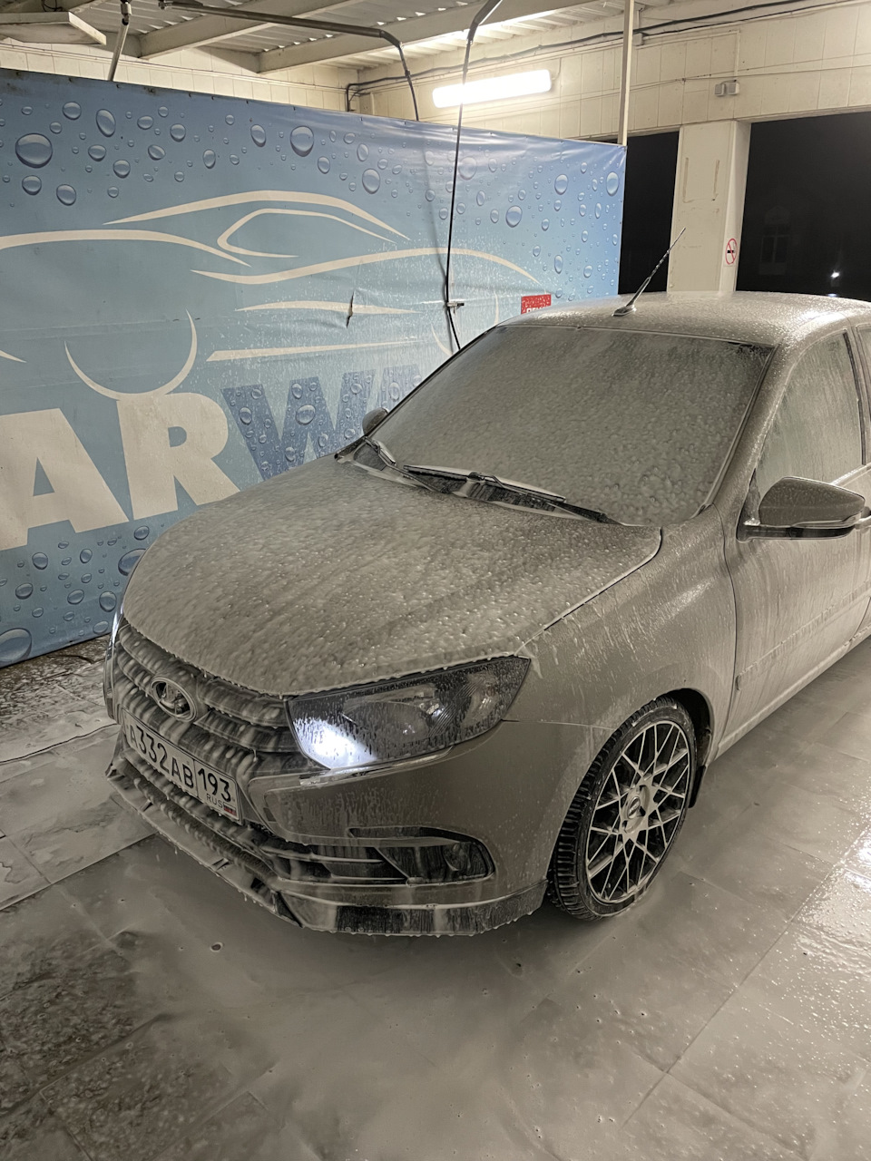 Сплиттер под бампер. — Lada Гранта (2G) FL, 1,6 л, 2020 года | тюнинг ...