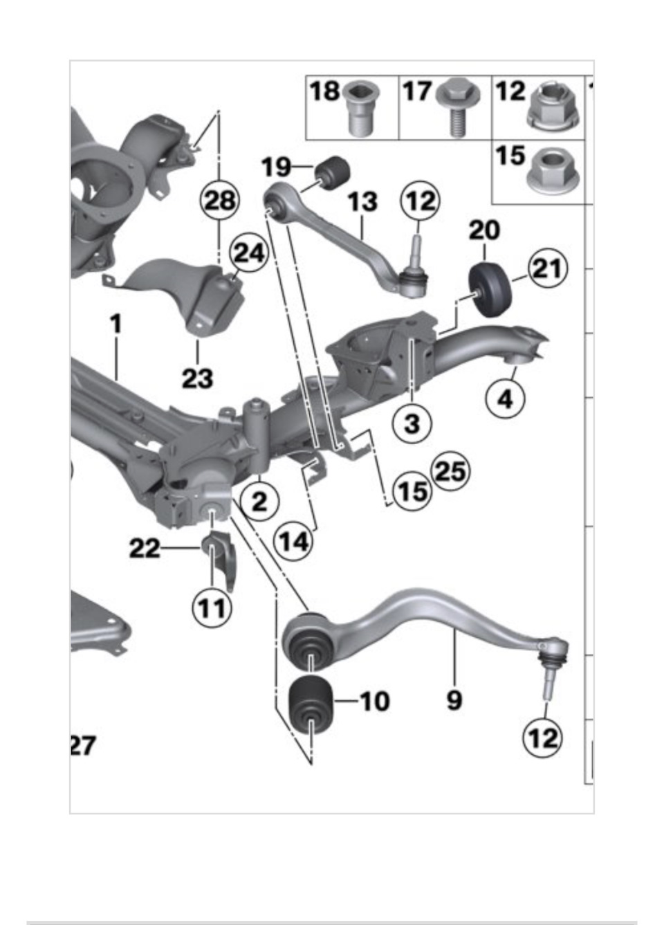 31126854729 Гидроопора BMW | Запчасти на DRIVE2