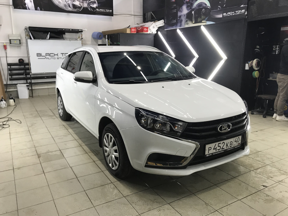 #5 Тонировка и броня — Lada Vesta SW (1G), 1,6 л, 2020 года | стайлинг | DRIVE2
