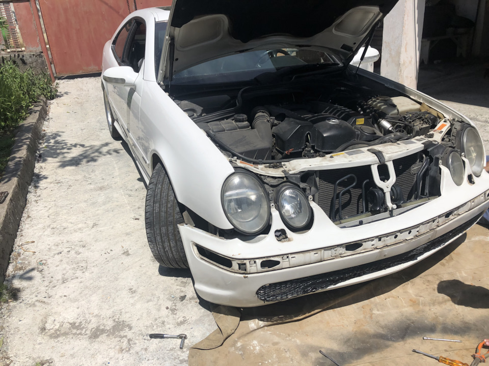 Запись, 20 августа 2020 — Mercedes-Benz CLK (W208), 3,2 л, 2001 года ...