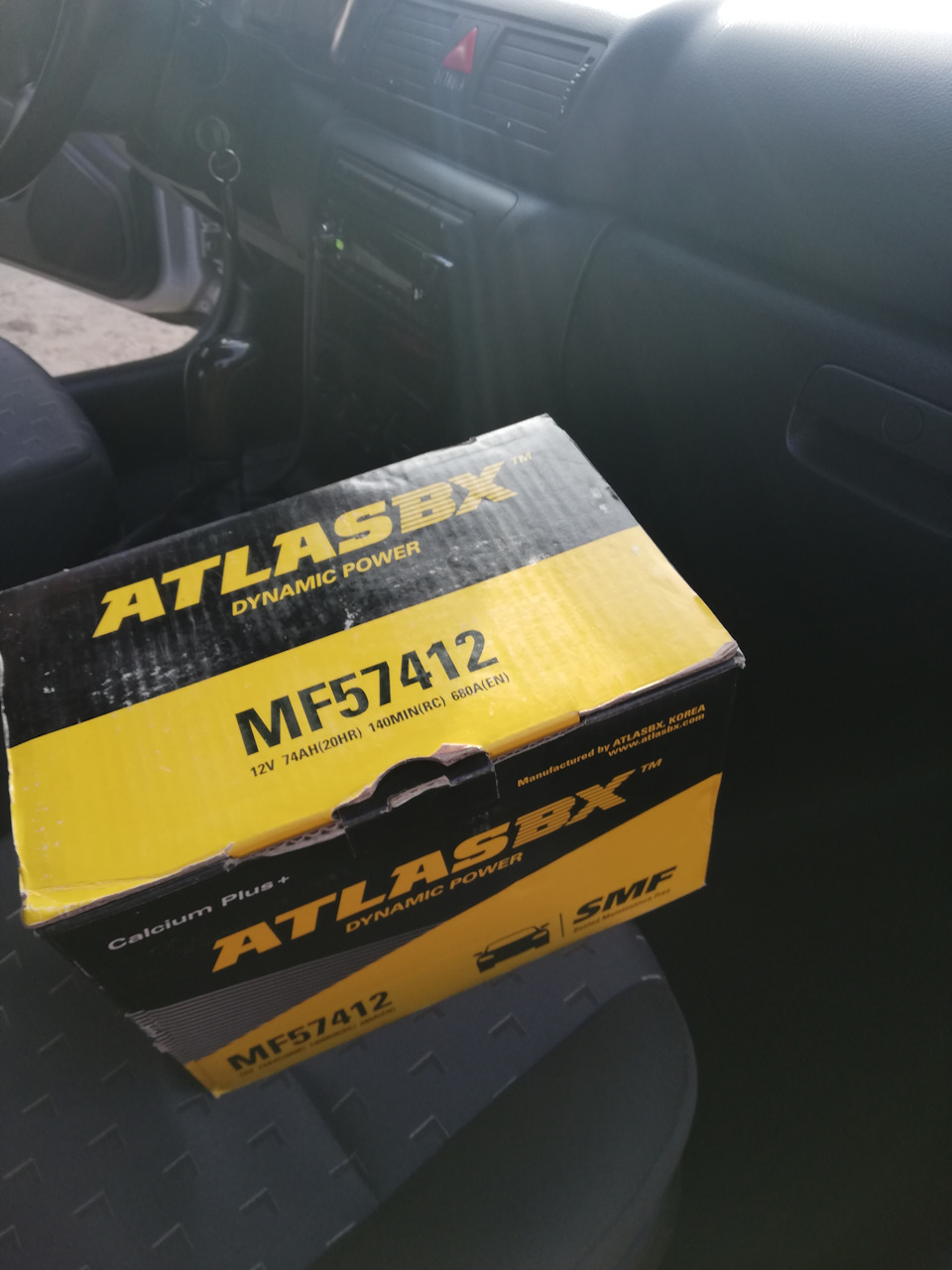 Новый аккумулятор и немного стиля — Skoda Octavia A4 Mk1, 1,9 л, 2007 ...