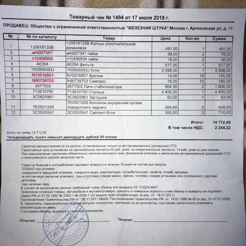 N10516801 Втулка распорная / VAG | Запчасти на DRIVE2