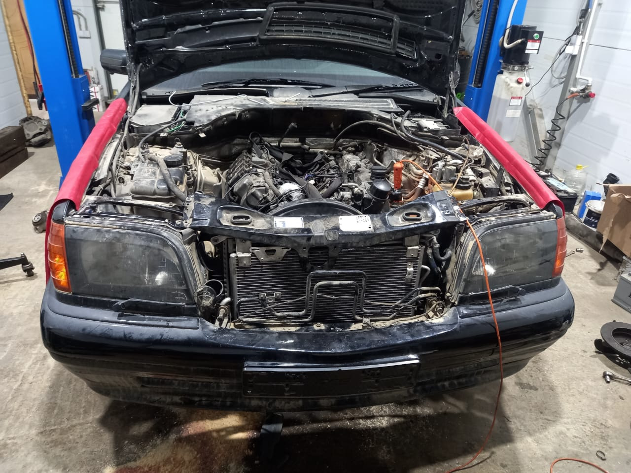 Установка m113k на w140 — Mercedes-Benz S-Class (W140), 6 л, 1994 года ...