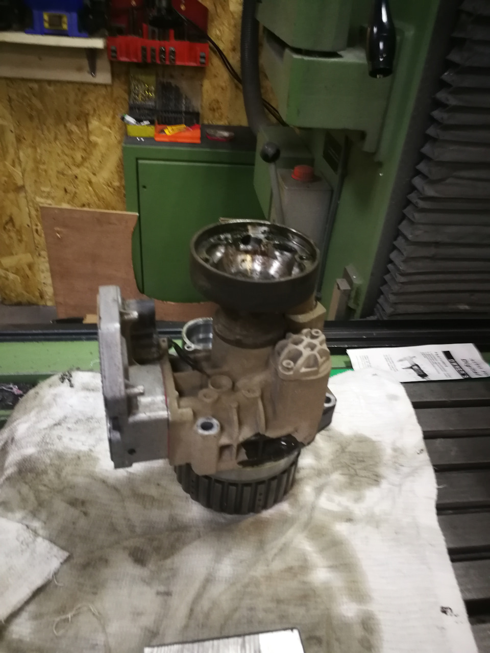 Haldex 4 полная разборка муфты — Volvo XC90 (1G), 3,2 л, 2008 года ...