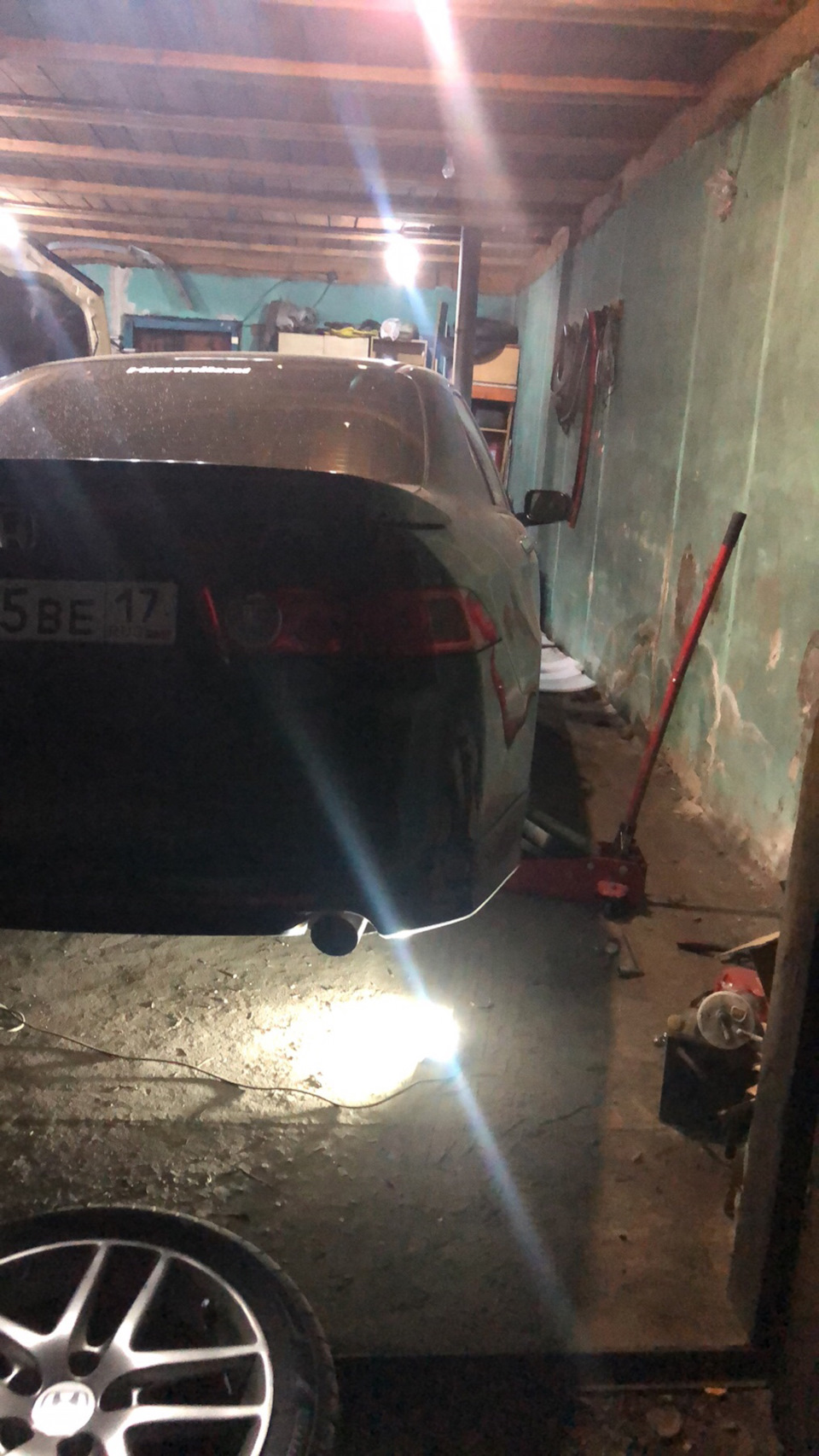 Нишимбо колодки в зад) — Honda Accord (7G), 2,4 л, 2002 года ...