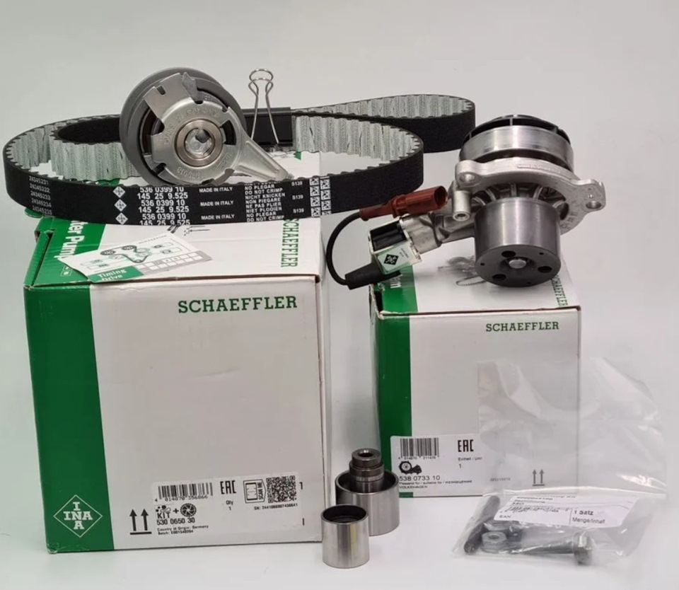 ТО 3,5 + замена ГРМ, сальника КВ и антифриза — Volkswagen Passat ...