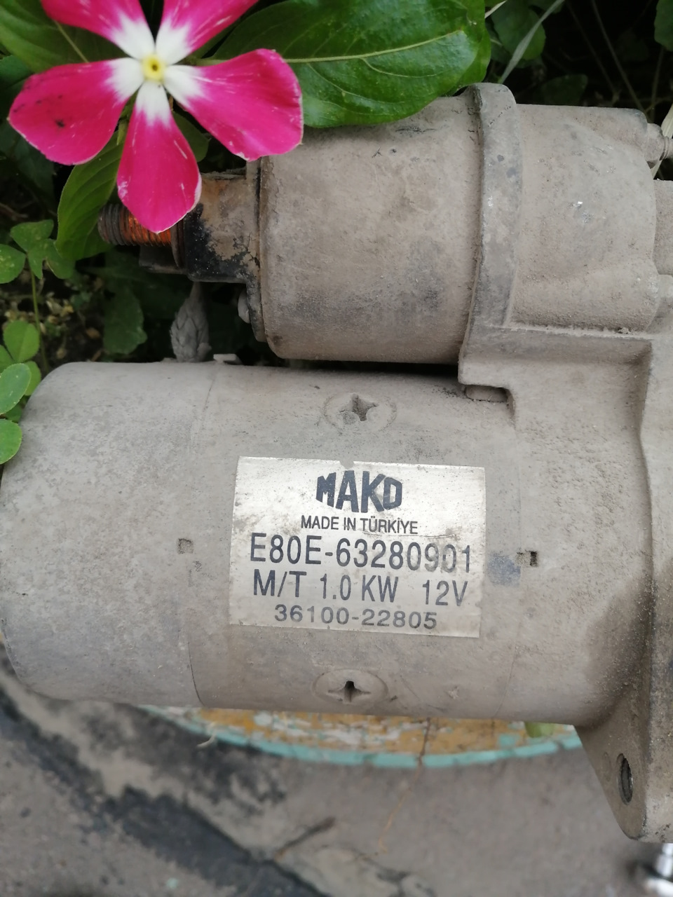 3610022805 Стартер м/т 0.9kw act, vrn, avt, getz KIA HYUNDAI | Запчасти ...