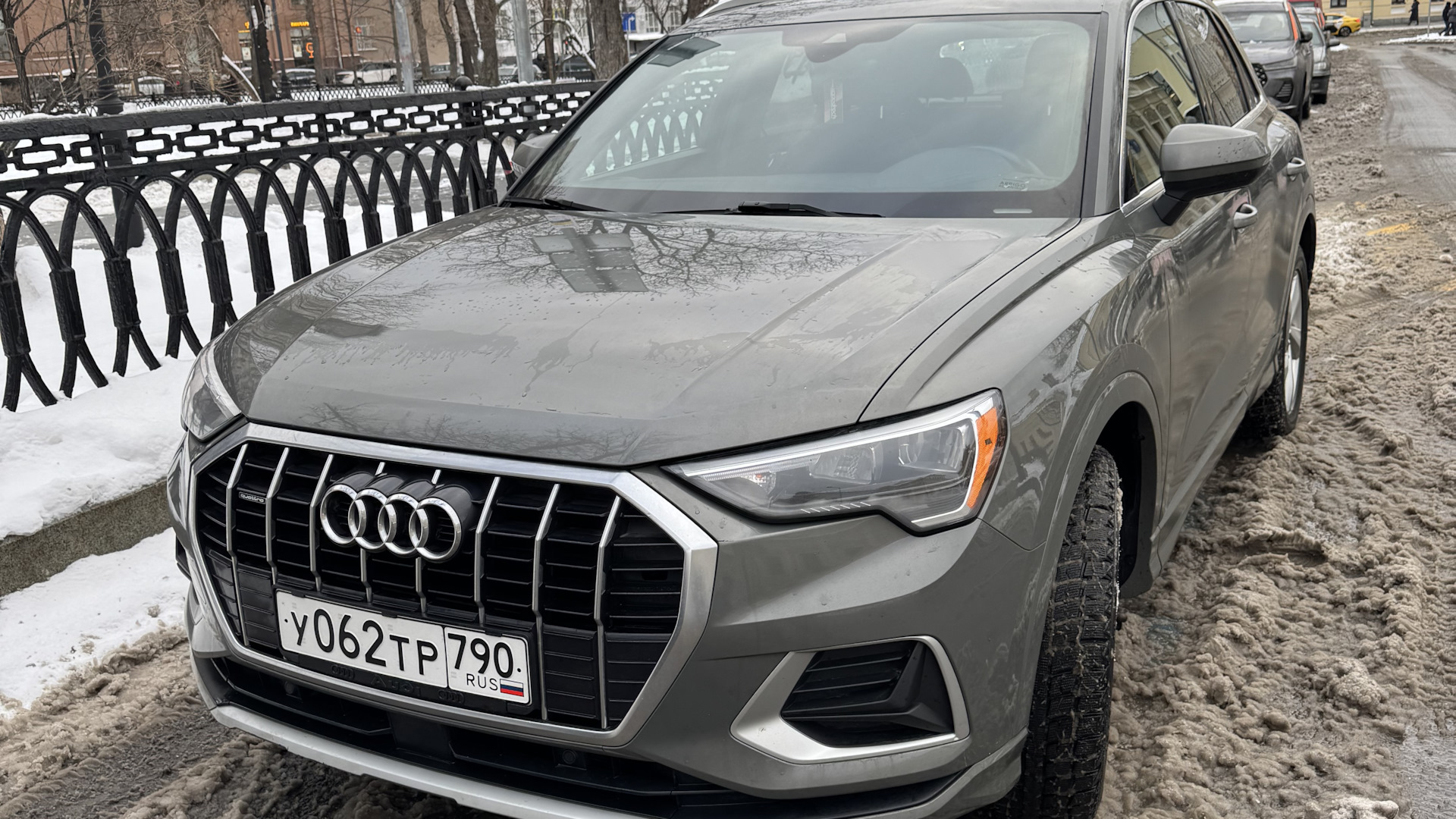 Audi Q3 (2G) 2.0 бензиновый 2019 | Серая кошка ‍⬛ на DRIVE2