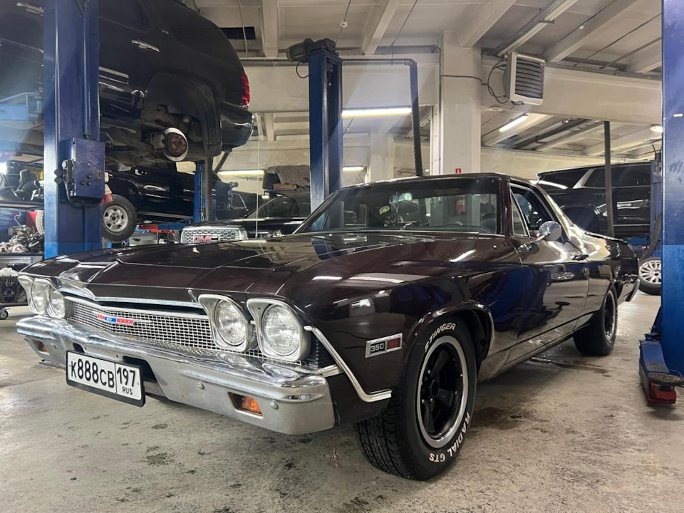 Chevrolet ElCamino. продолжение восстановительных работ. — Chevrolet El ...